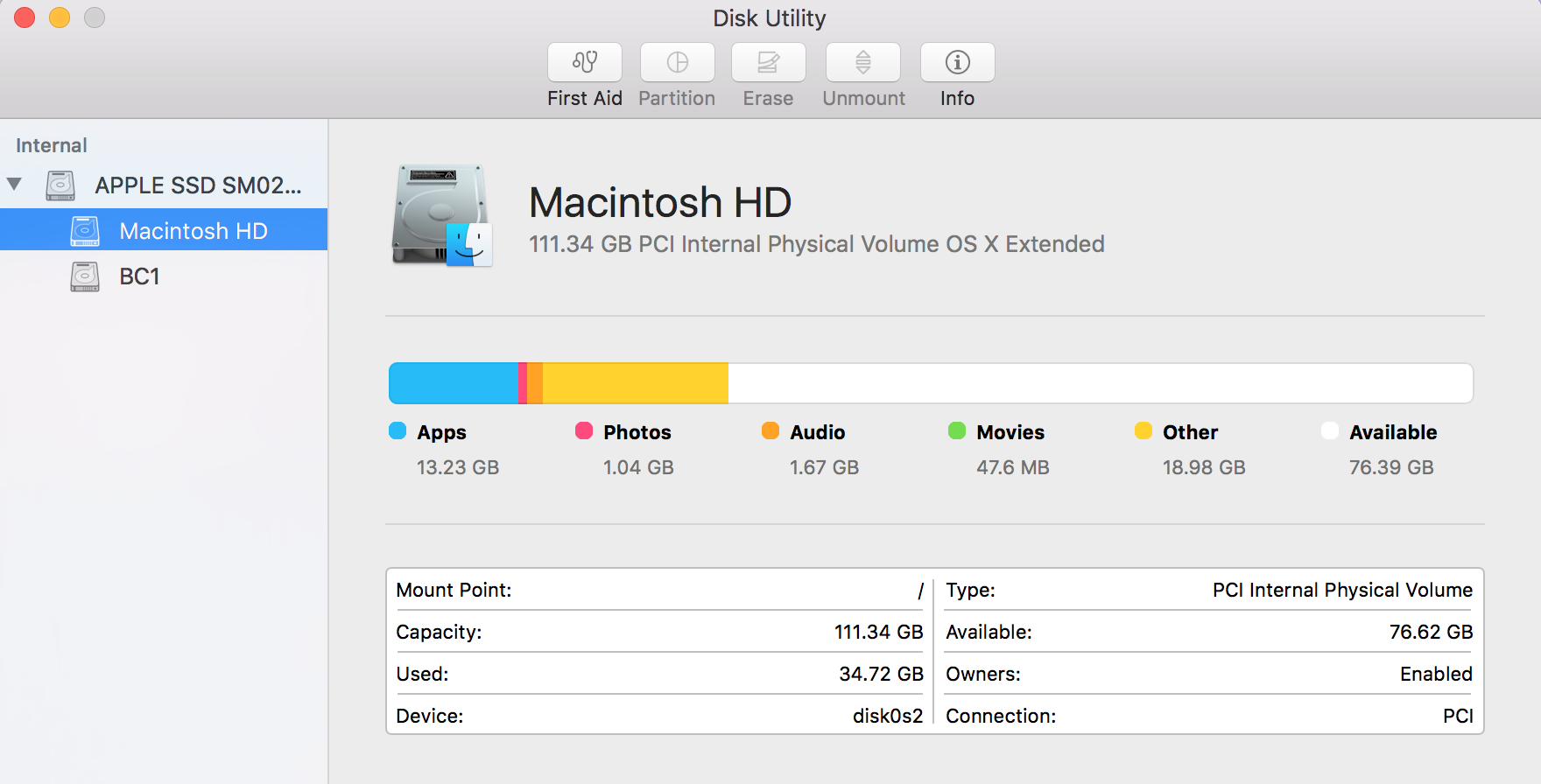 Cannot remove BOOTCAMP partition on el ca… - Apple Community