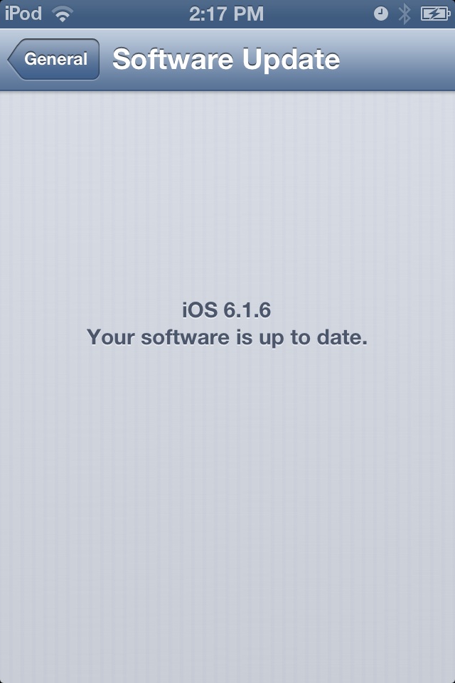 Is anyone else stuck with IOS 6.1.6 ? - Apple Community
