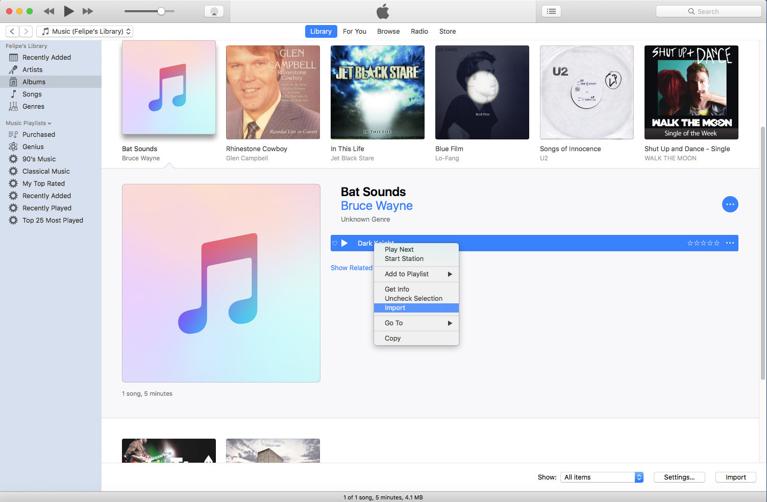 Where is that button to import via Home S… - Apple Community