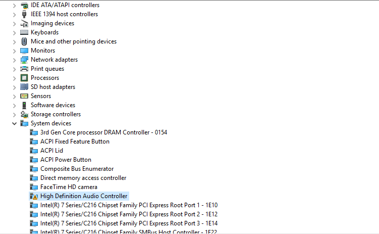 Bootcamp windows 10 no audio output devic… - Apple Community
