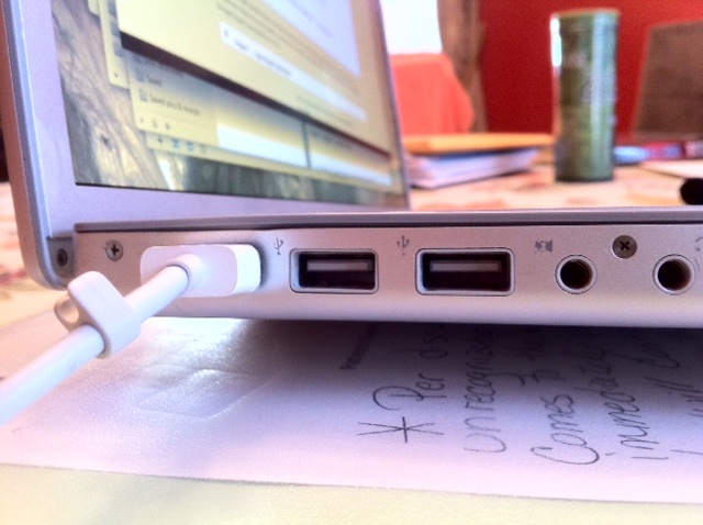 macbook pro, frame is bent next to power … - Apple Community