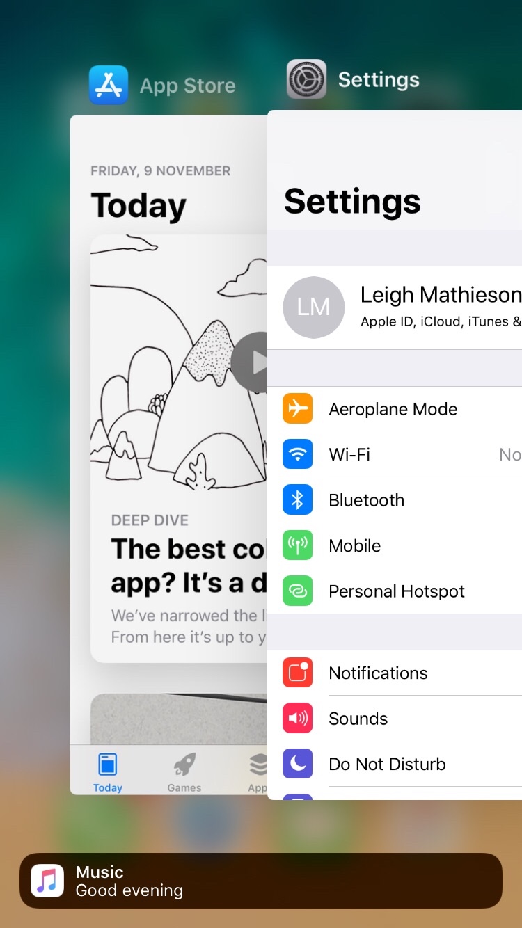 Randomly appearing app icons in app switc… - Apple Community