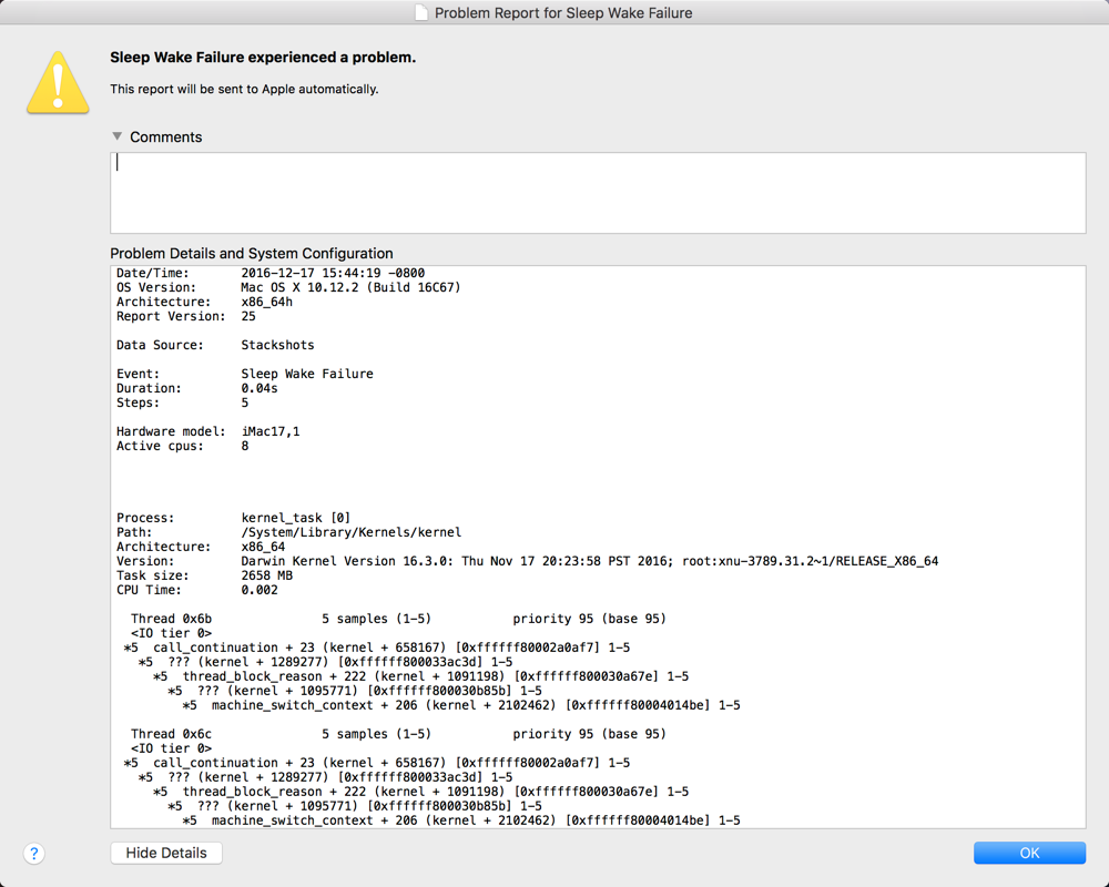 Sleep Wake Failure Help - Apple Community
