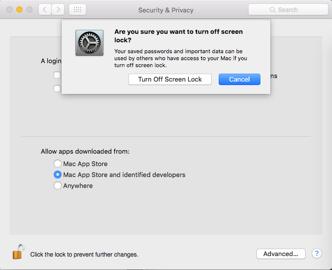 Security of Screen Lock vs Log Out? - Apple Community