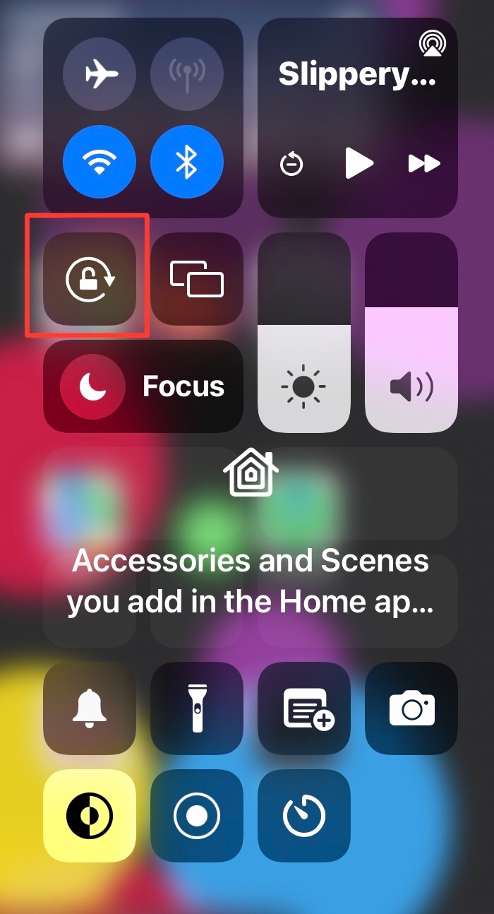 How do lock the I-pad to keep it in the h… - Apple Community