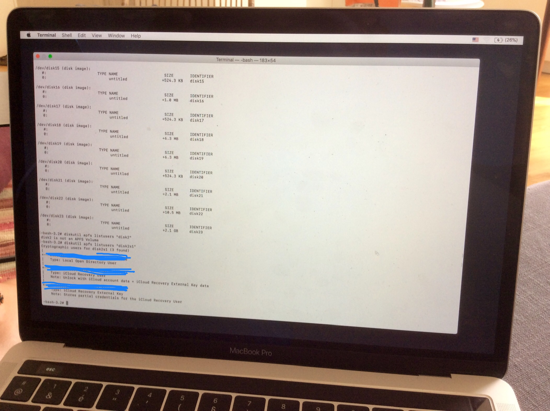 MacBook login password refused - Apple Community