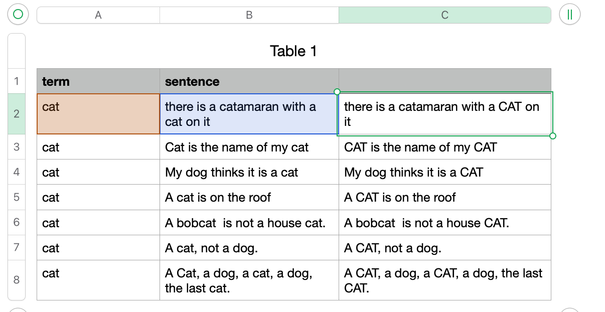 Bold part of text in a cell, based on con… - Apple Community