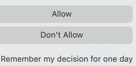 Keeps asking if allow or not allow access… - Apple Community