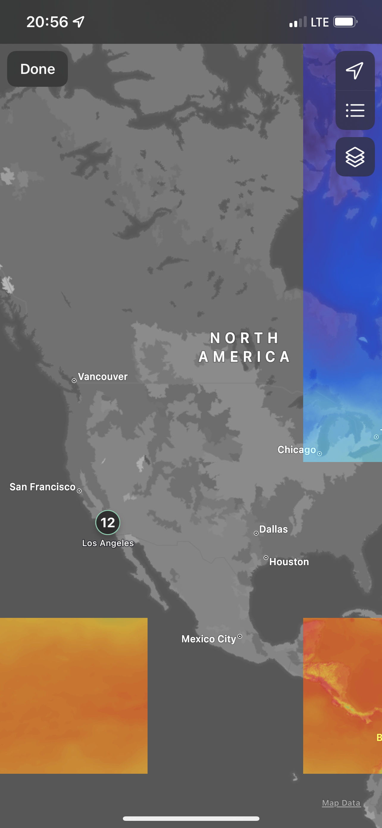 Weather map layers dont show correctly - Apple Community
