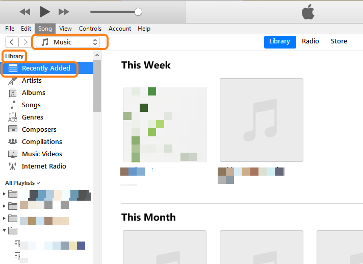 I want to sync recently added music to an… - Apple Community