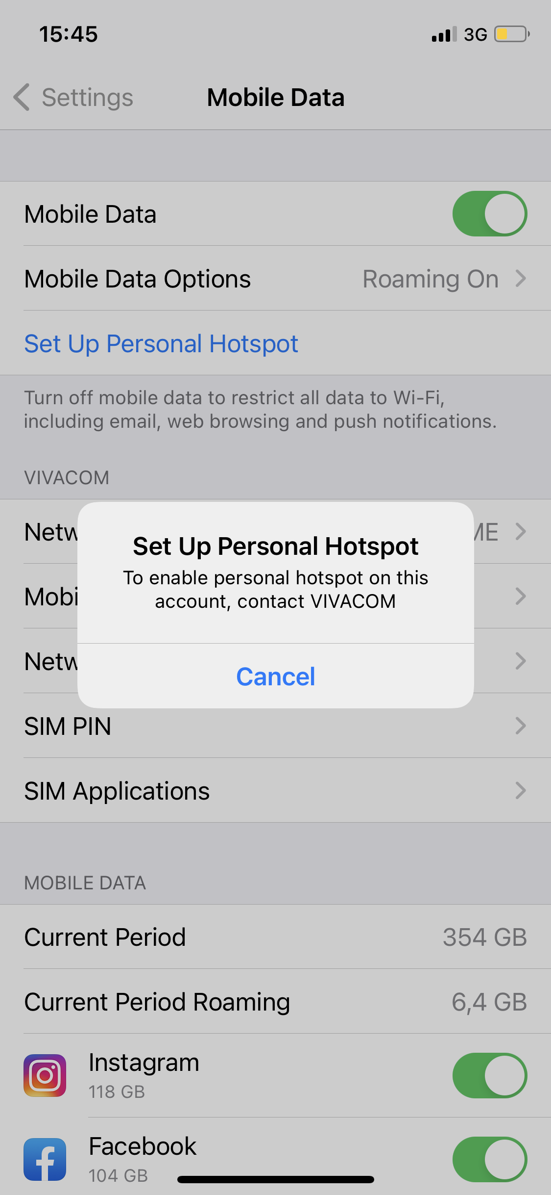 Issue with personal hotspot - Apple Community