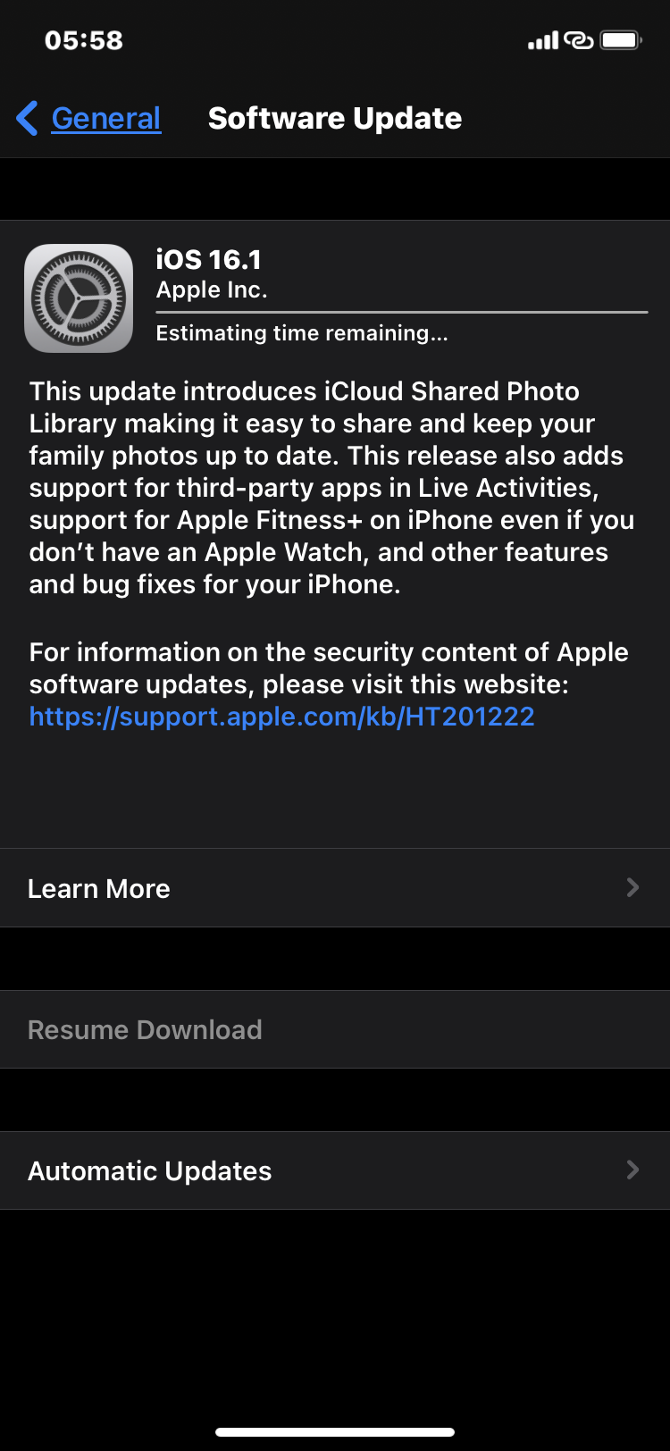 The iOS 16 is not downloading on my phone - Apple Community