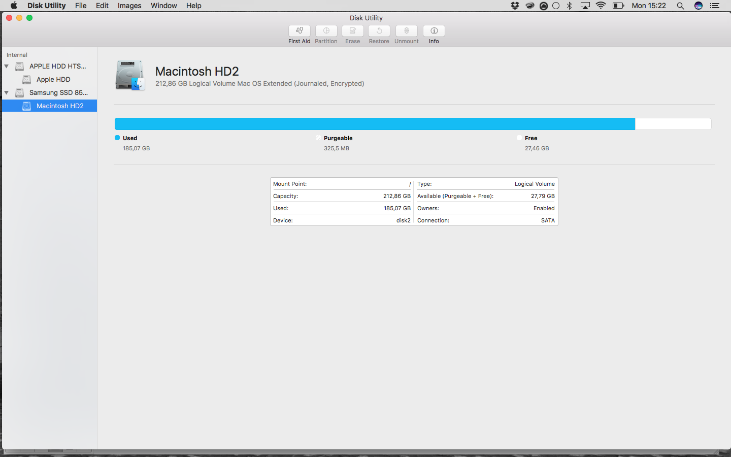 Lost partition after failed bootcamp - Apple Community