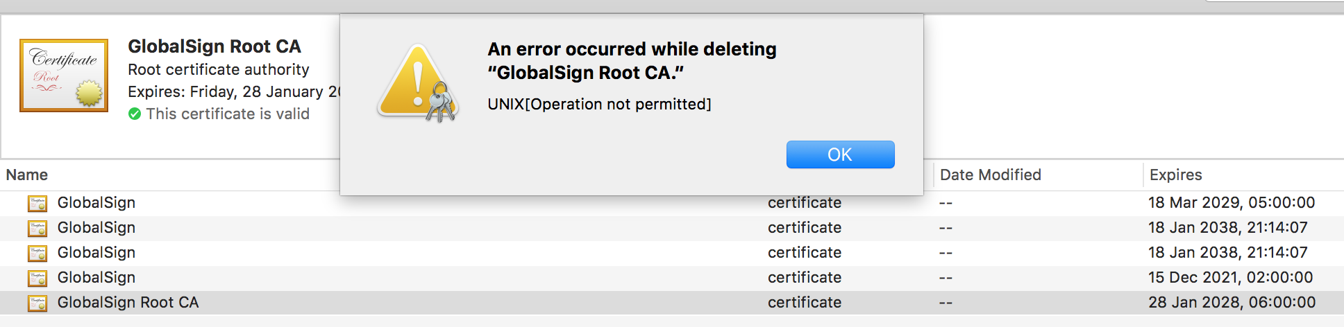 Safari can't verify the identity of this … - Apple Community