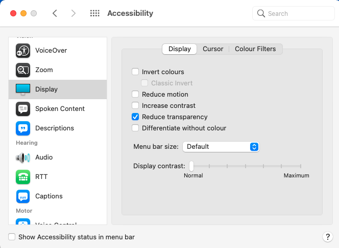 How do I change the color of the menu bar? - Apple Community