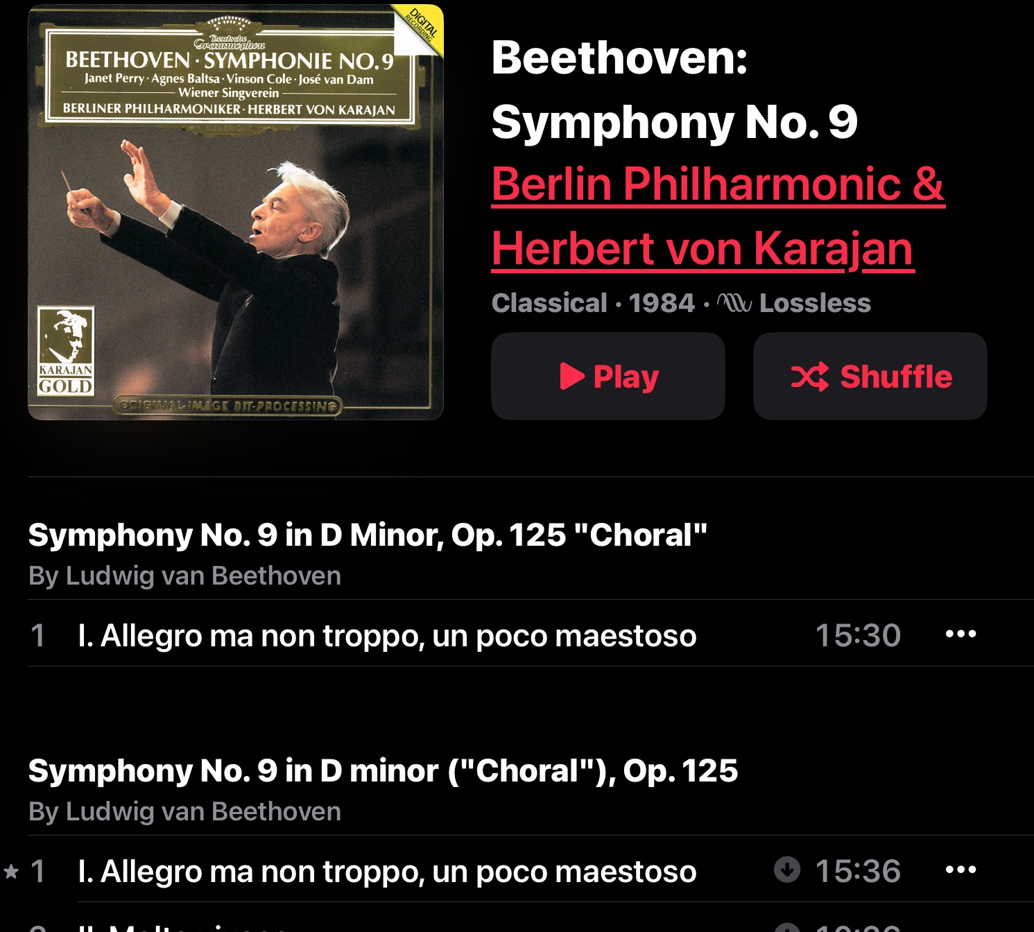 Apple music merges two albums with the sa… - Apple Community