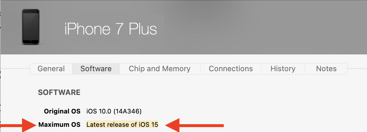 How do I update my iPhone 7 Plus to iOS 16 - Apple Community