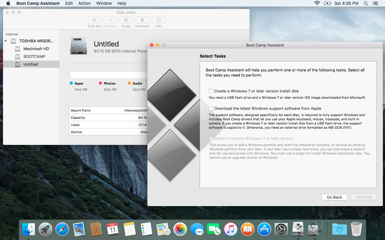 I am unable to remove my bootcamp partiti… - Apple Community