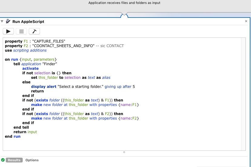 Automator - Creating same files in select… - Apple Community