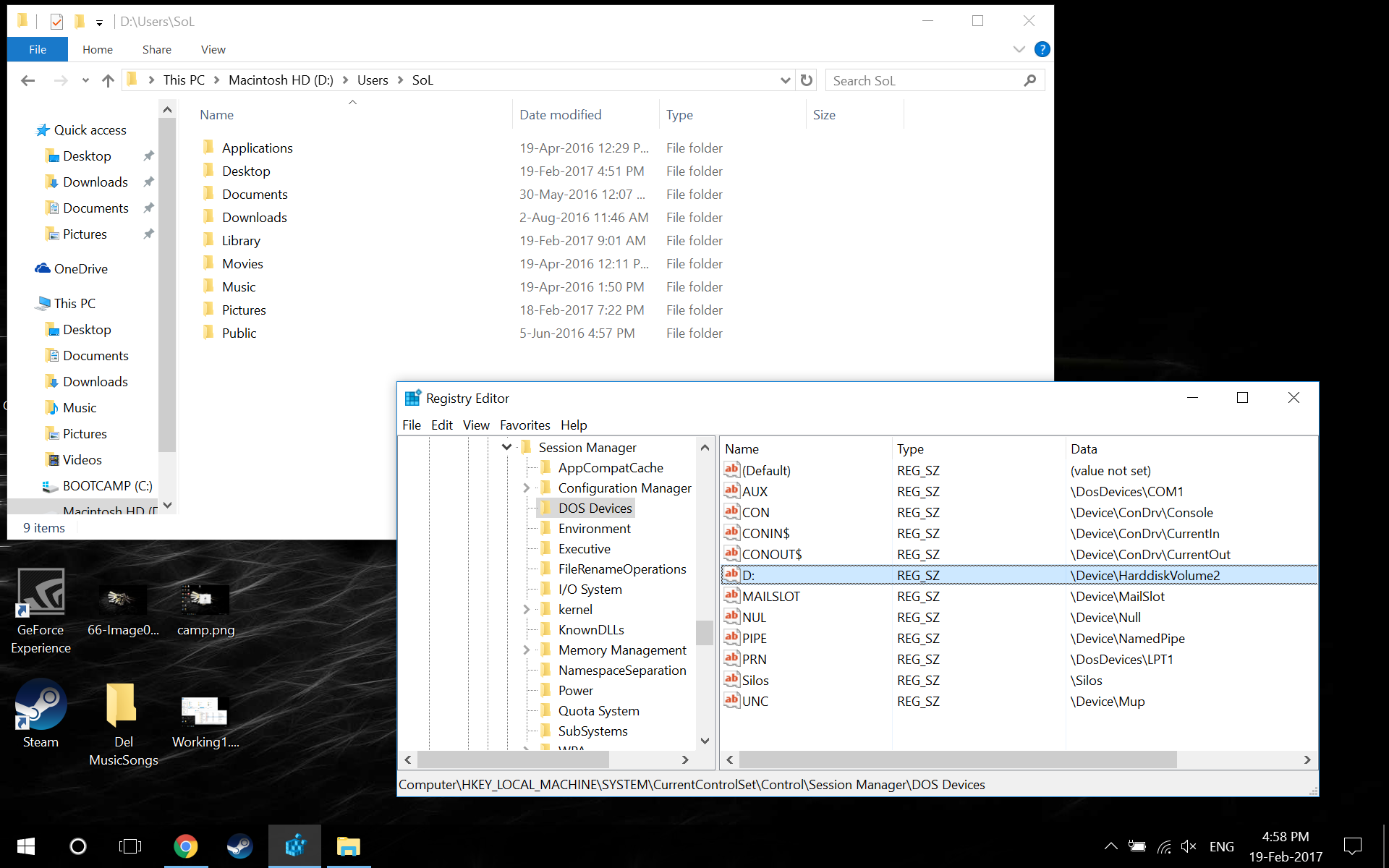 Bootcamp windows 10, can't read Mac's par… - Apple Community