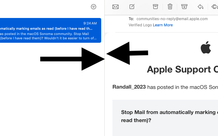 Stop Mail from automatically marking emai… - Apple Community