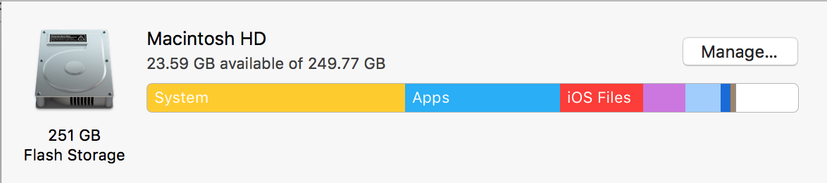 Why is my system storage so high? Over 10… - Apple Community
