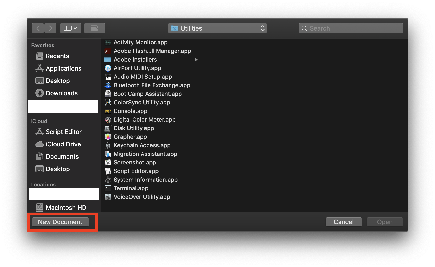 Script Editor is Locked - "You don't own … - Apple Community