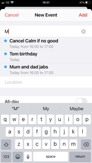 Delete old calendar titles - Apple Community