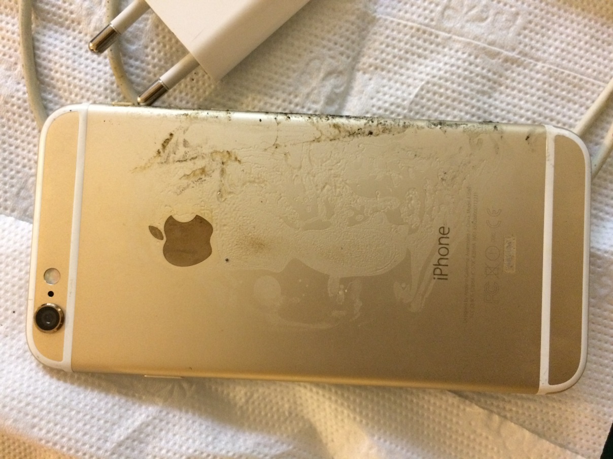 iphone 6 exploded while charging - Apple Community