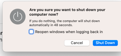 Then starting computer - Apple Community