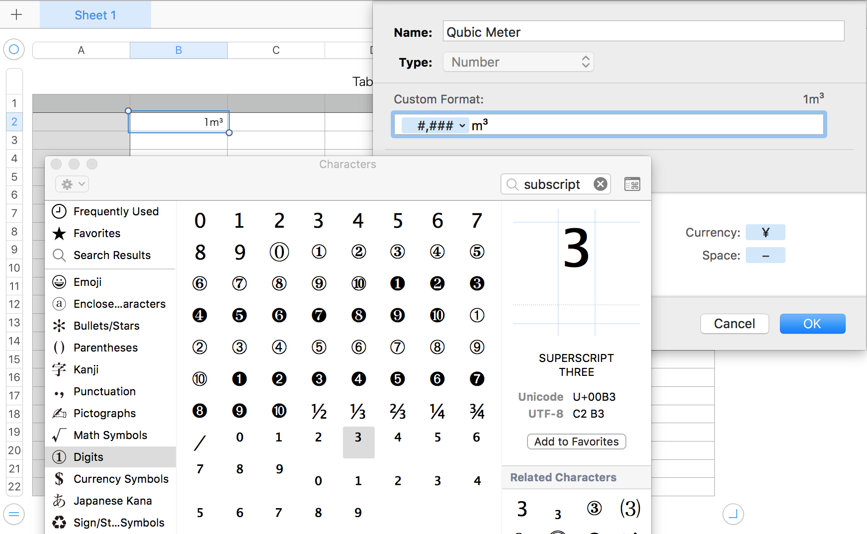 How to set up subscript or superscript in… - Apple Community