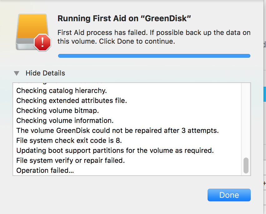macOS can't repair disk - Apple Community