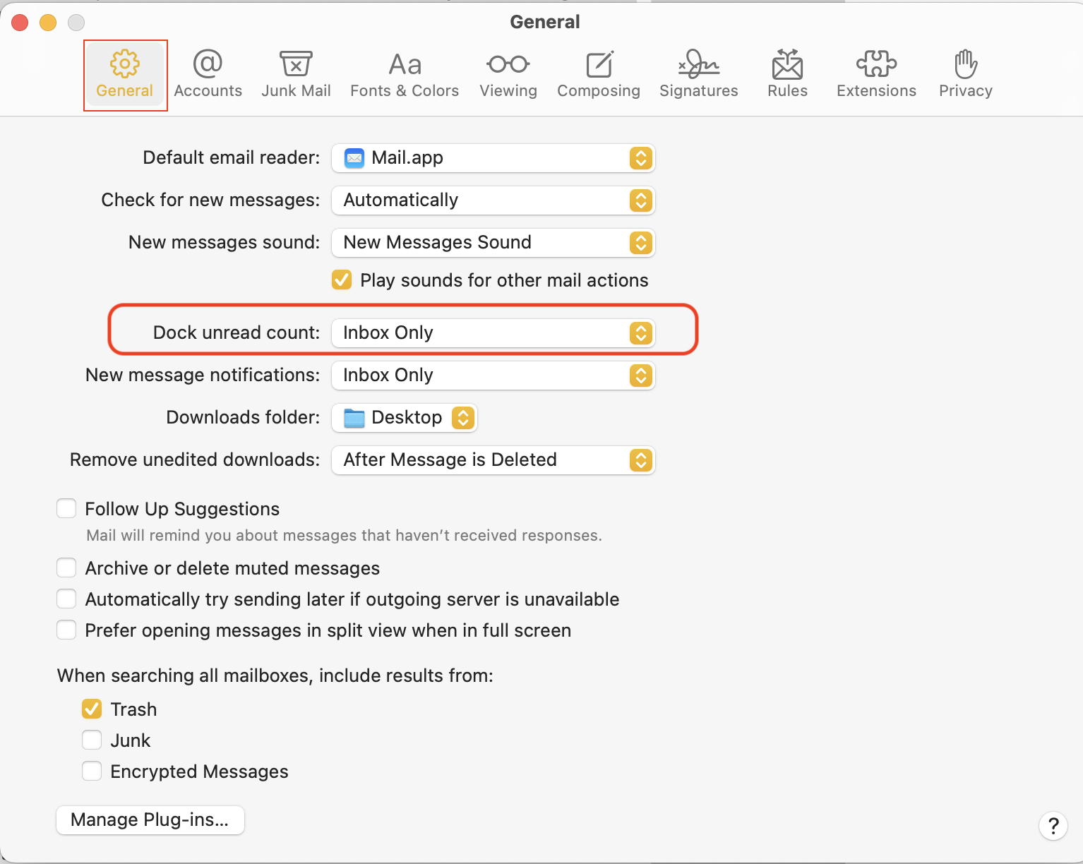 Apple Mail Shows Icon for Unread E-Mail -… - Apple Community