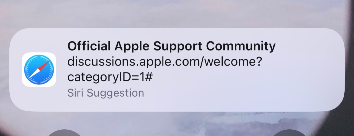 Annoying siri suggestion notifications - Apple Community