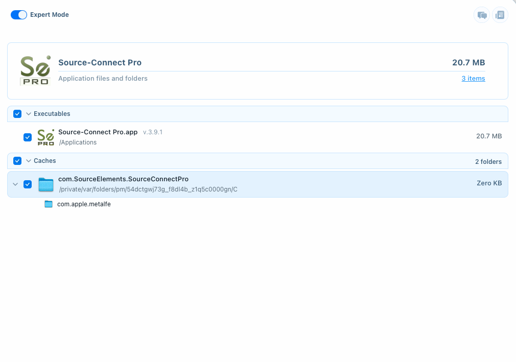 "Source-Connect Pro" app only works on a … - Apple Community
