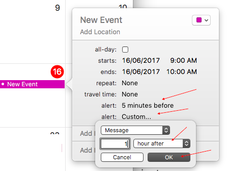 Random alerts appear in Calendar - Apple Community