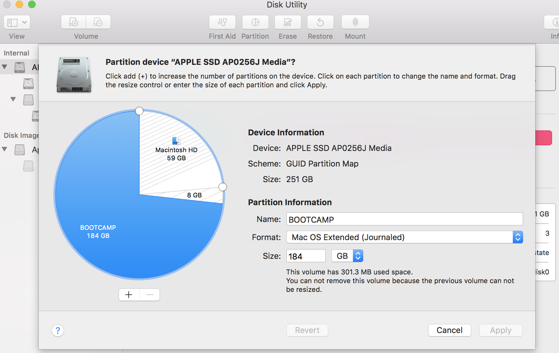 Failed Boot Camp partition and cannot rem… - Apple Community