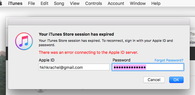 Can't login Apple ID on iCloud and iTunes… - Apple Community