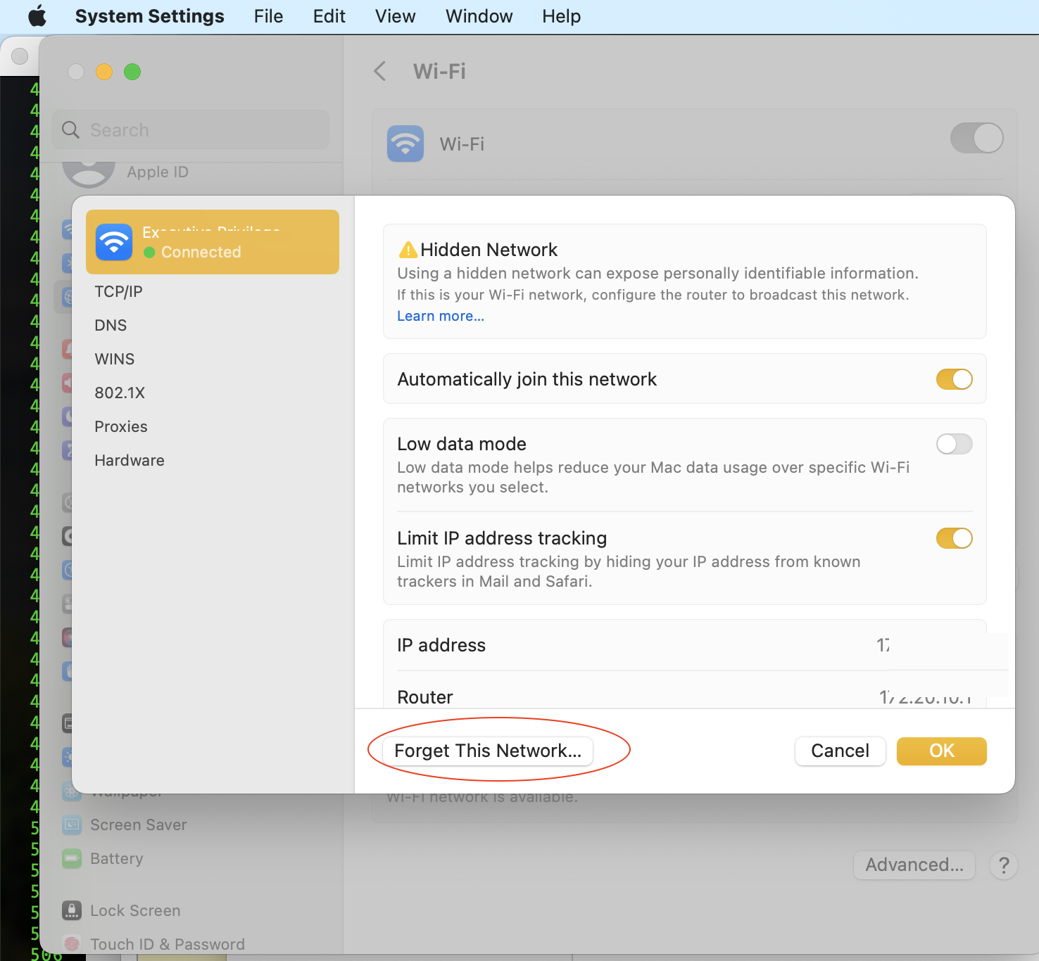 mac os network drive credentials problem - Apple Community