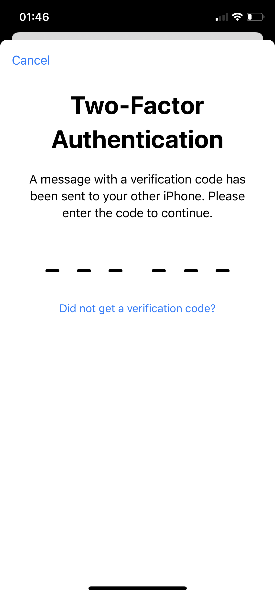Two-factor authentication - Apple Community