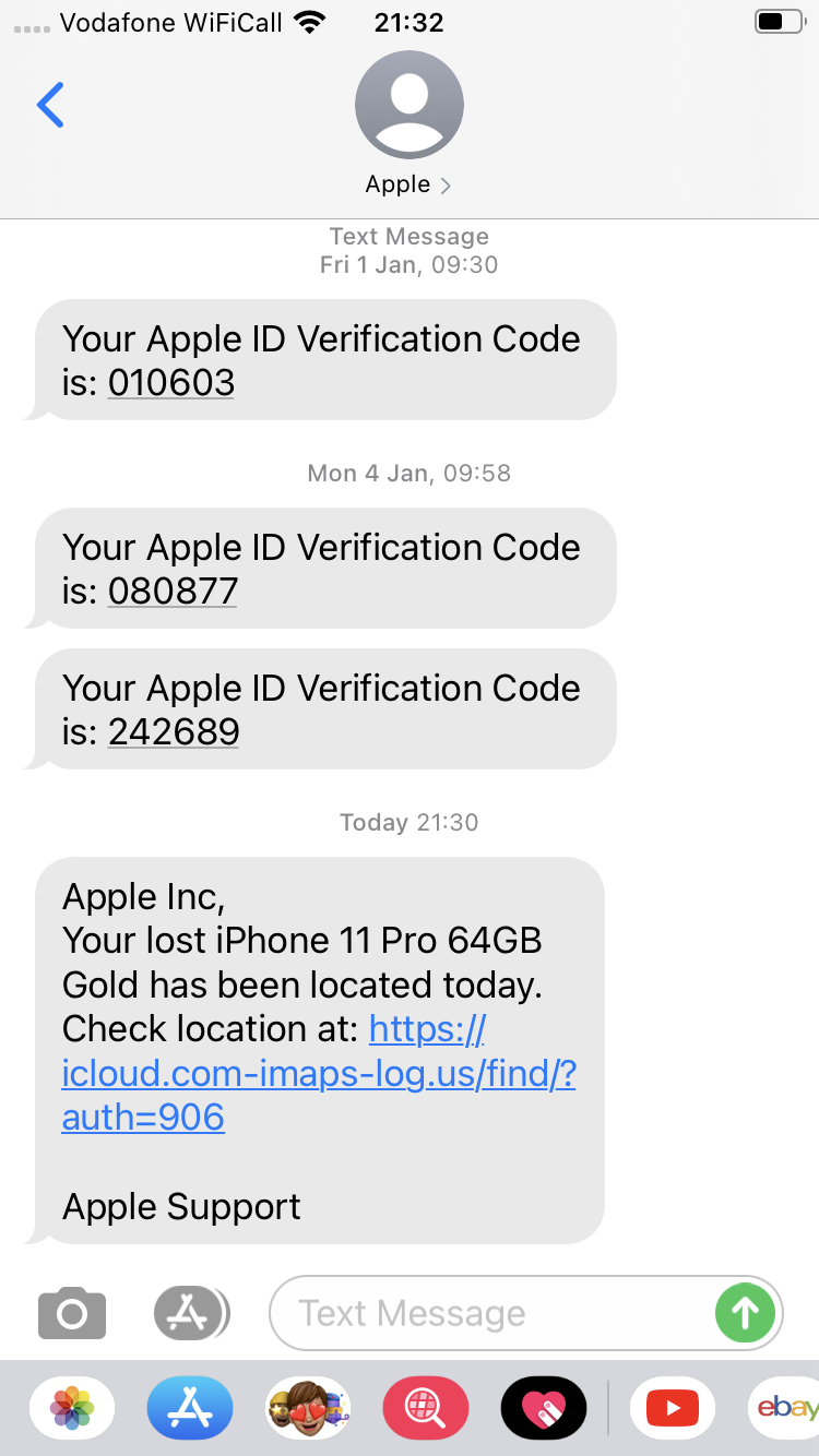 Text from apple is it real? - Apple Community