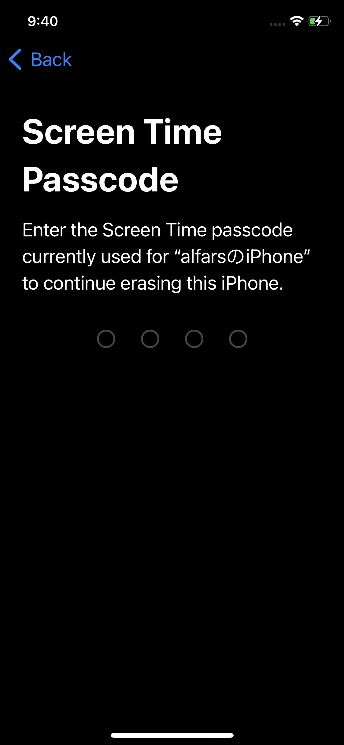 I’m forgot Screen time passcode - Apple Community