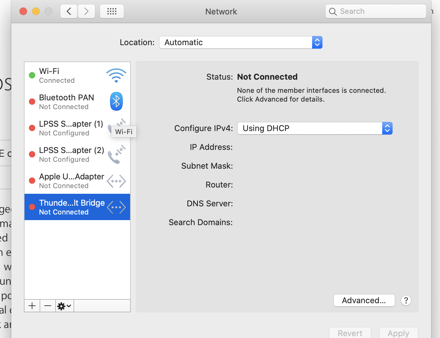 Thunderbolt Ports are NOT CONNECTED / INA… - Apple Community