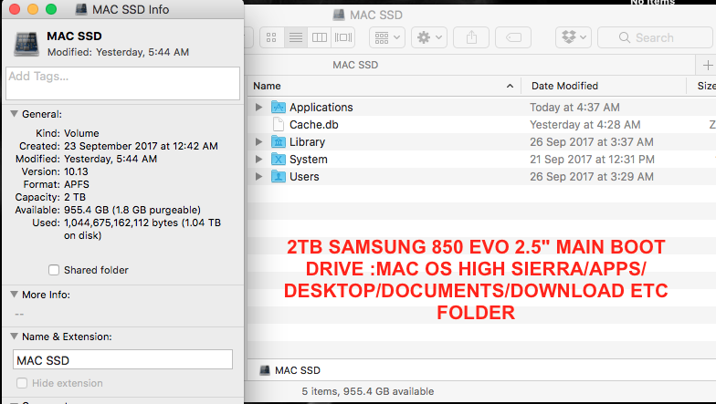 Formatting secondary harddrive APFS - Apple Community