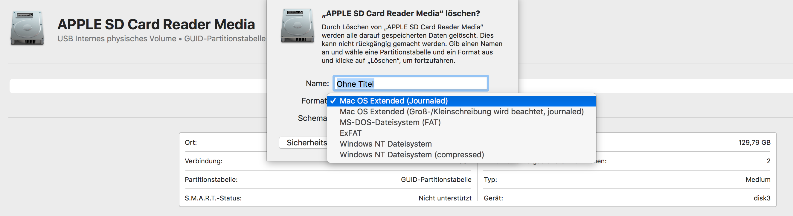 APFS: How to encrypt an external USB driv… - Apple Community