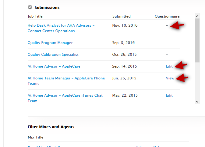 Questionnaire internship application - Apple Community