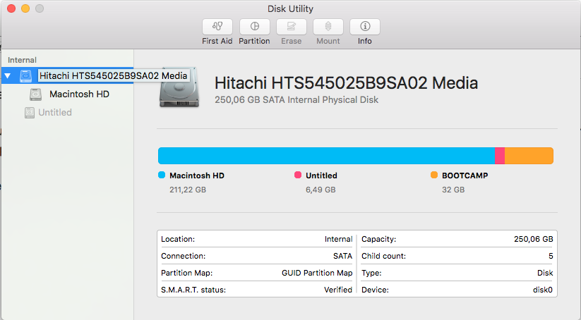Bootcamp option missing after resizing OS… - Apple Community