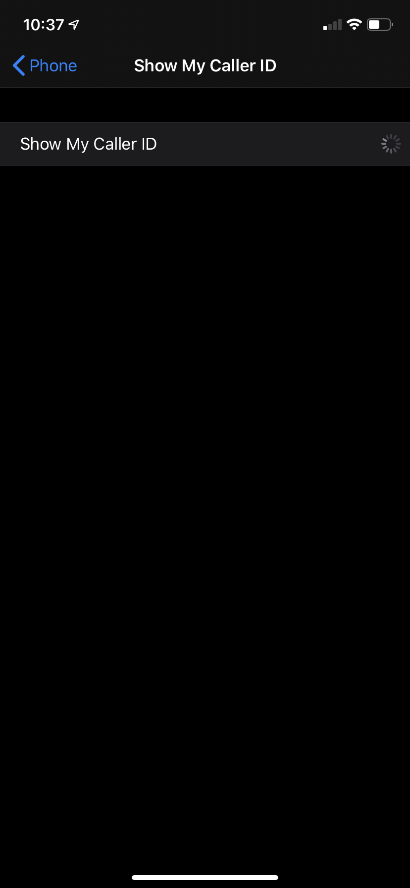 Caller ID issue - Apple Community