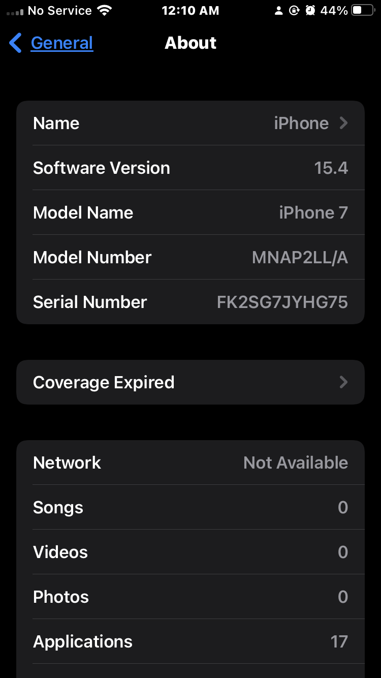 No network - Apple Community