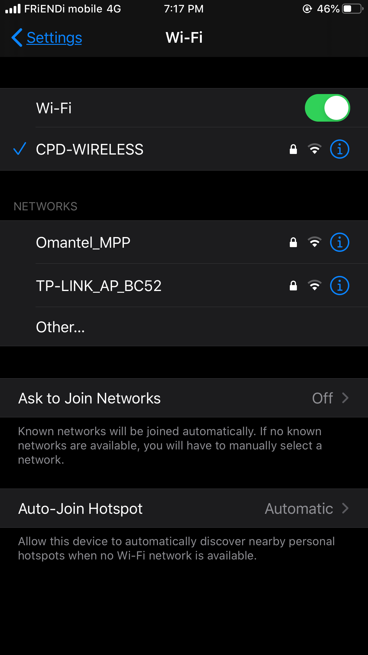 wifi connection issue - Apple Community